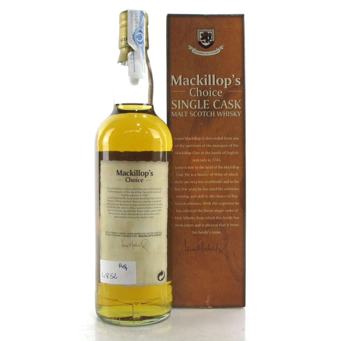 Macallan 1980 Mackillop's Choice 20 Year Old | Whisky Auctioneer