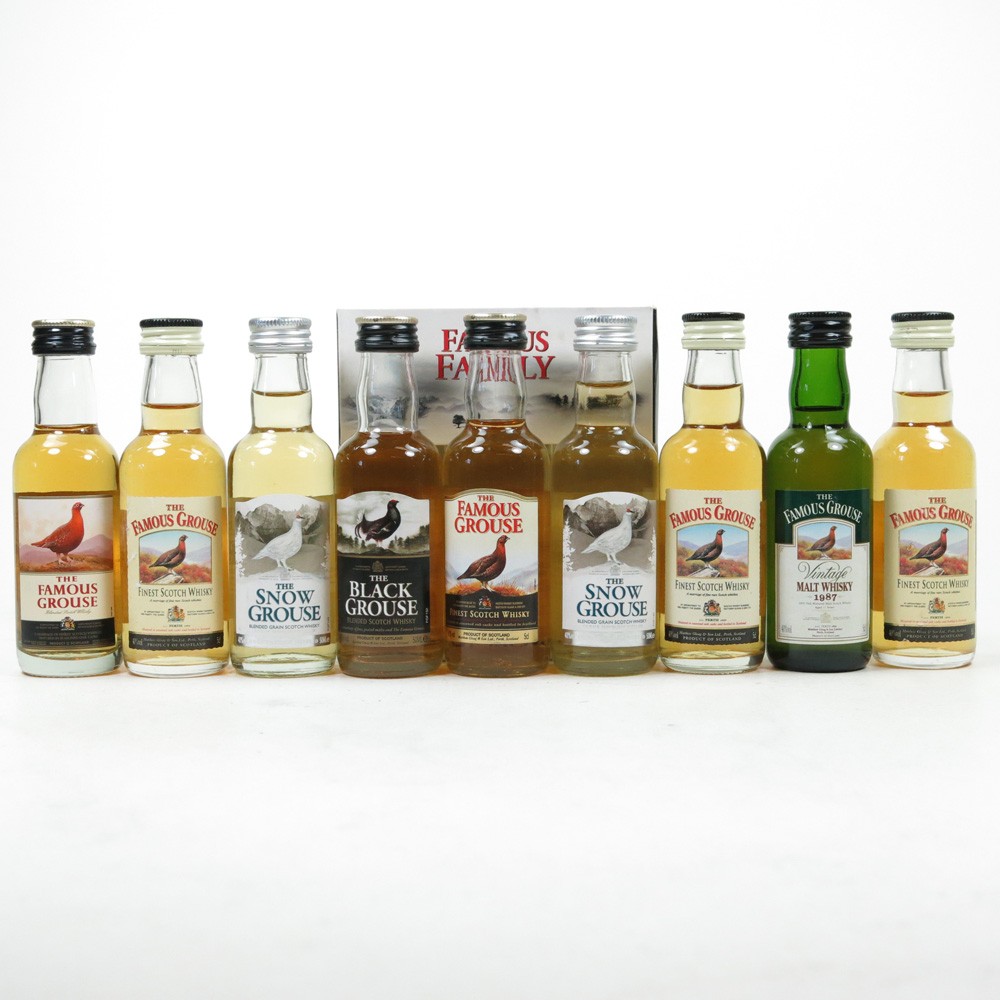 Famous Grouse Miniature Selection 9 x 5cl | Whisky Auctioneer