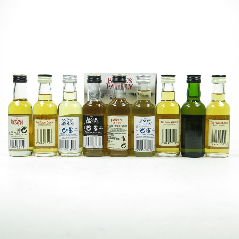 Famous Grouse Miniature Selection 9 x 5cl | Whisky Auctioneer