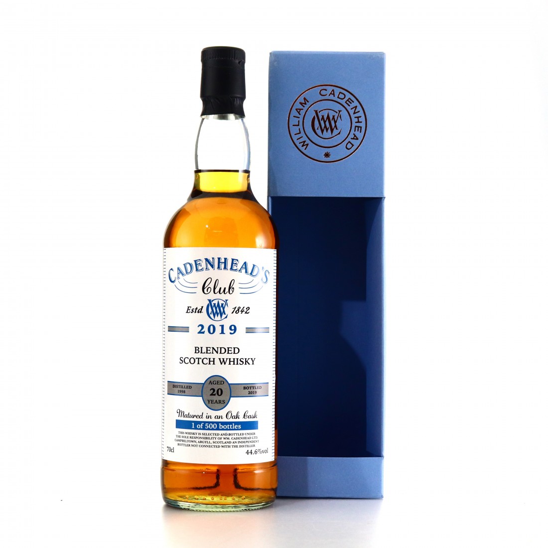 Cadenhead's Club 1998 20 Year Old Scotch Whisky | Whisky Auctioneer