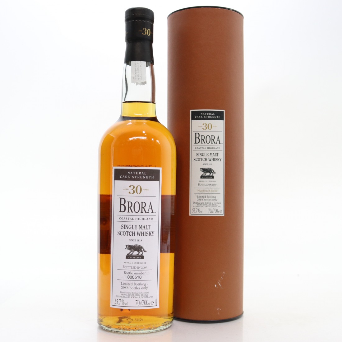 Brora 30 Year Old 2007 Release | Whisky Auctioneer
