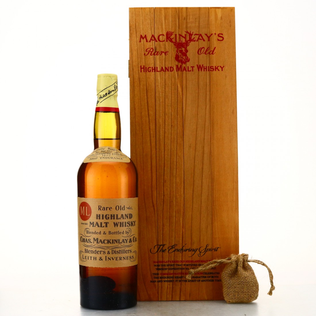 Mackinlay's Shackleton Replica 1st Edition | Whisky Auctioneer