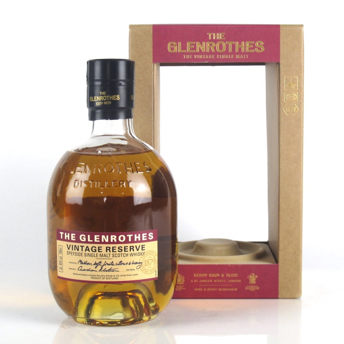 Glenrothes Whisky Vintage Reserve at Charles Gilley blog