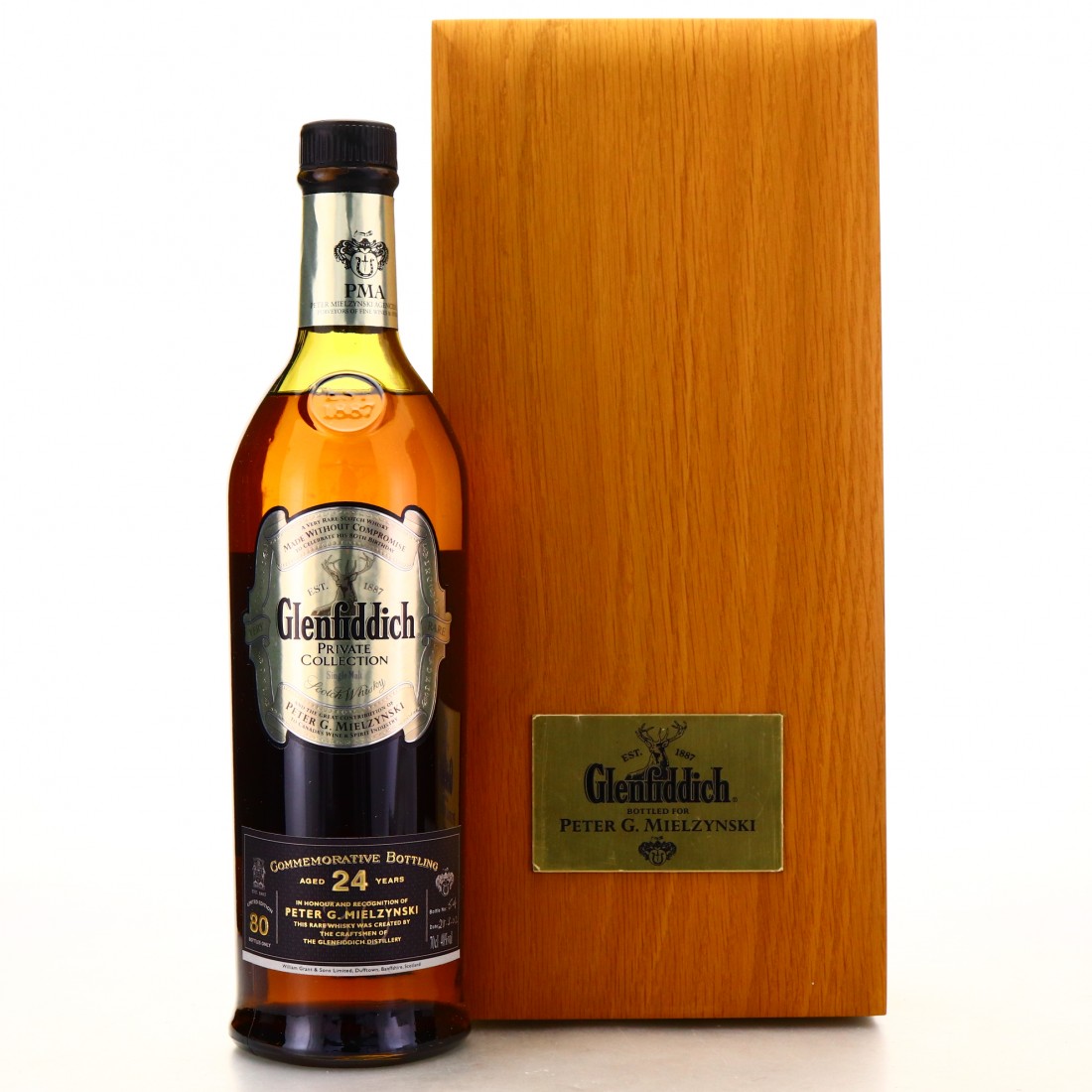 Glenfiddich 1977 Private Collection 24 Year Old / Peter G. Mielzynski ...