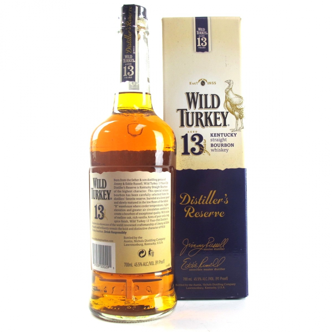 Wild Turkey 13 Year Old Distiller's Reserve | Whisky Auctioneer