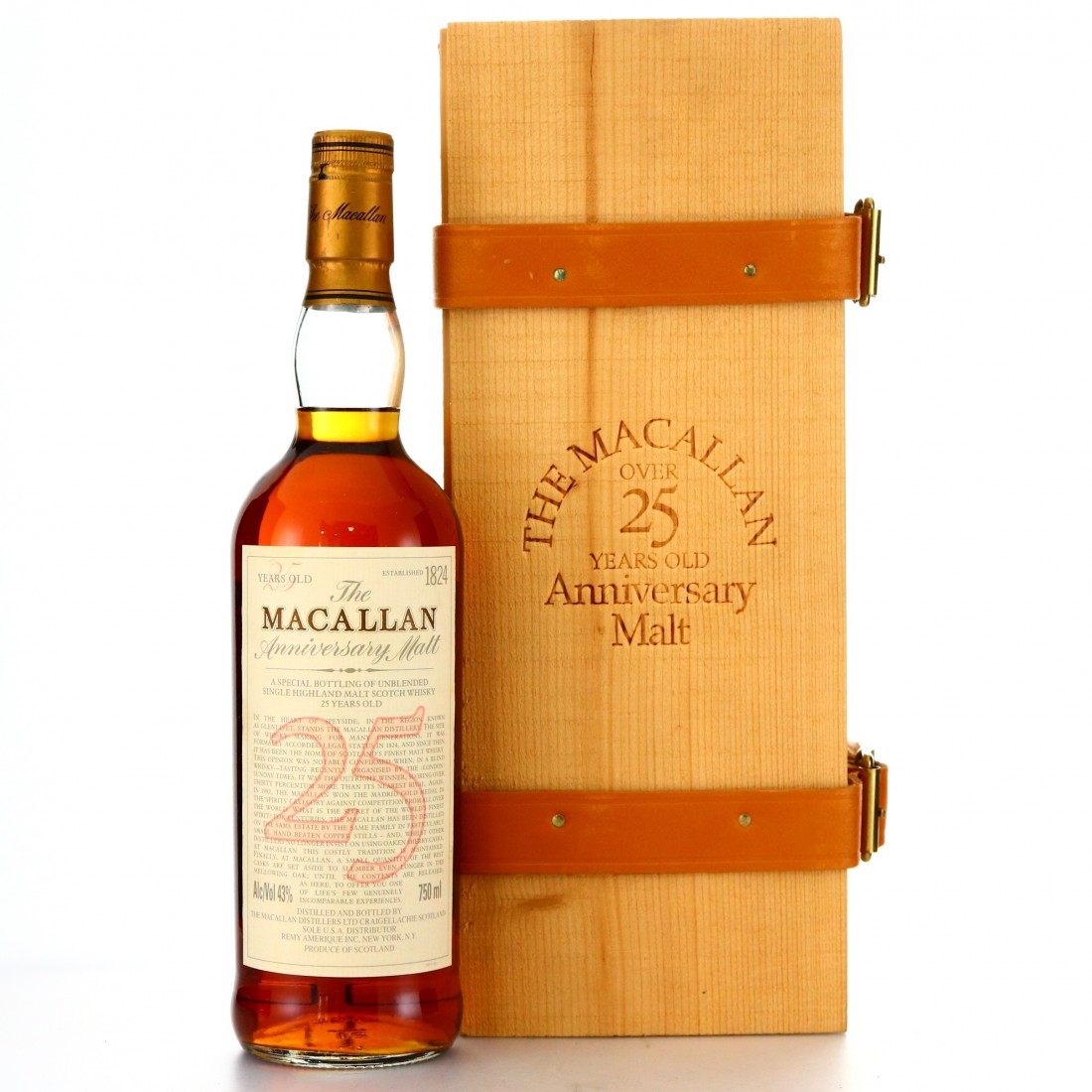 Macallan 25 Year Old Anniversary Malt 75cl / US Import | Whisky Auctioneer