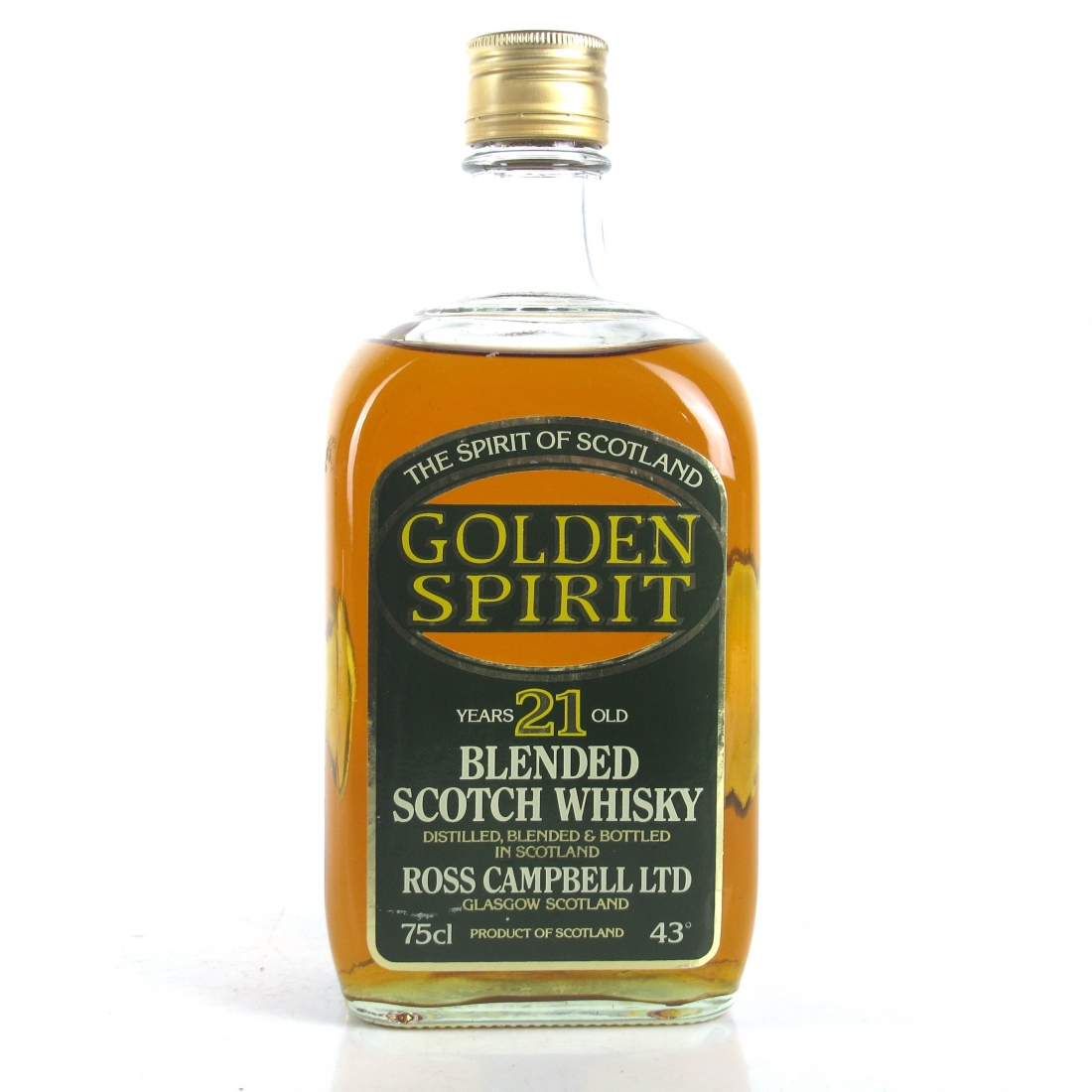 Golden Spirit 21 Year Old 1980s | Whisky Auctioneer
