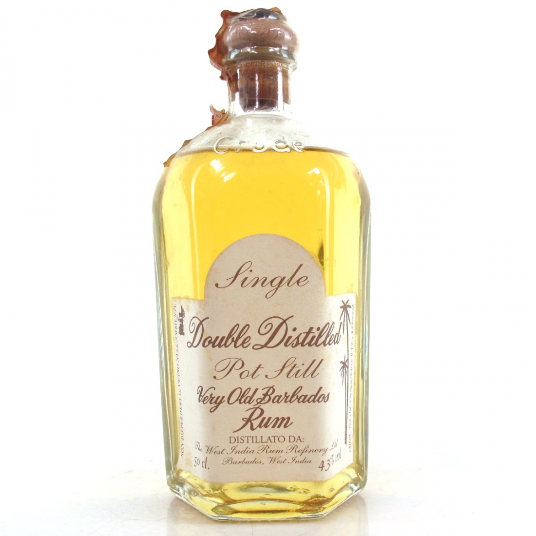 West India Rum Refinery Very Old Barbados Rum 50cl | Whisky Auctioneer
