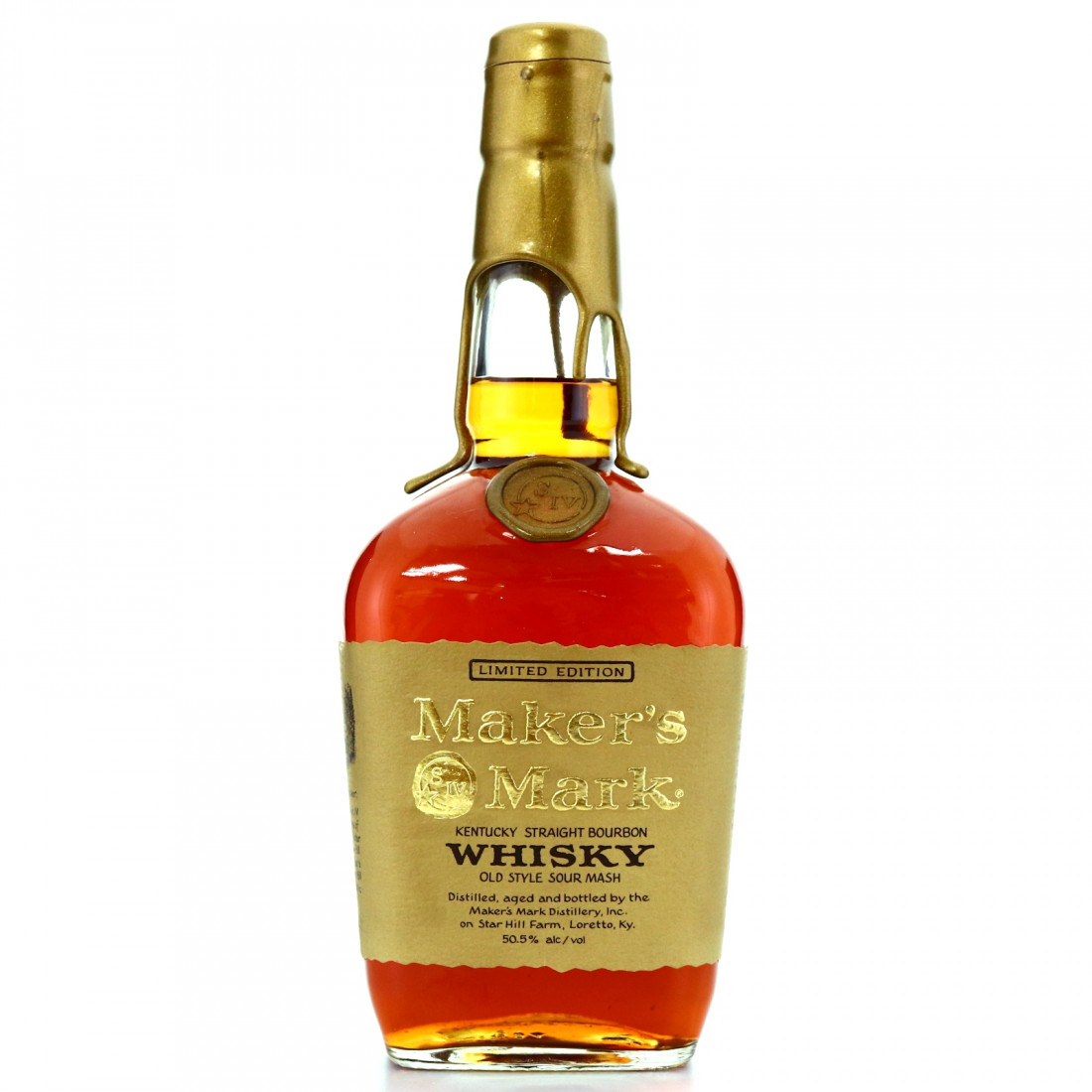 Maker's Mark Gold Label Label Kentucky Straight Bourbon | Whisky Auctioneer