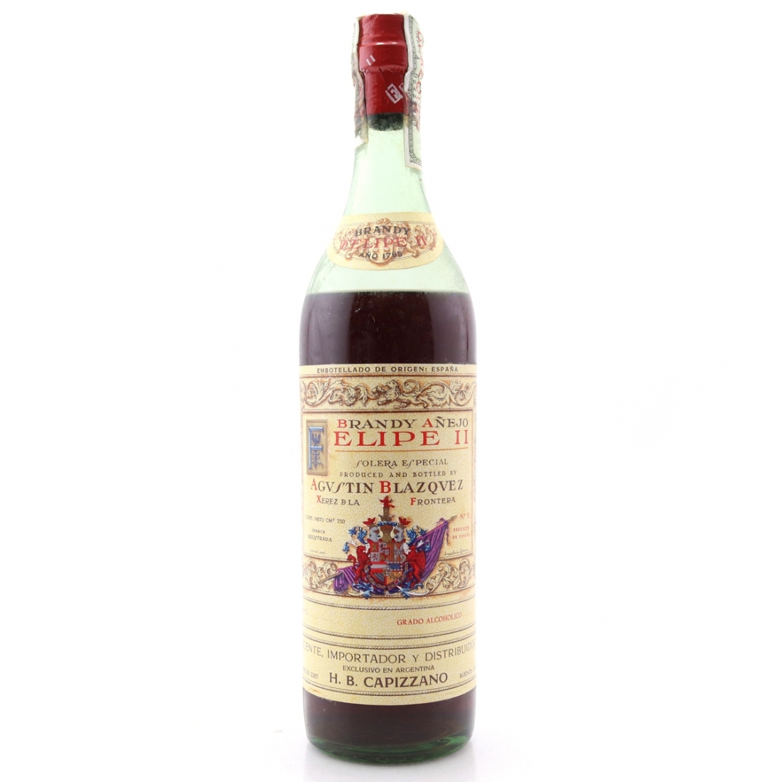 Felipe II Brandy Sherry 1980s | Whisky Auctioneer