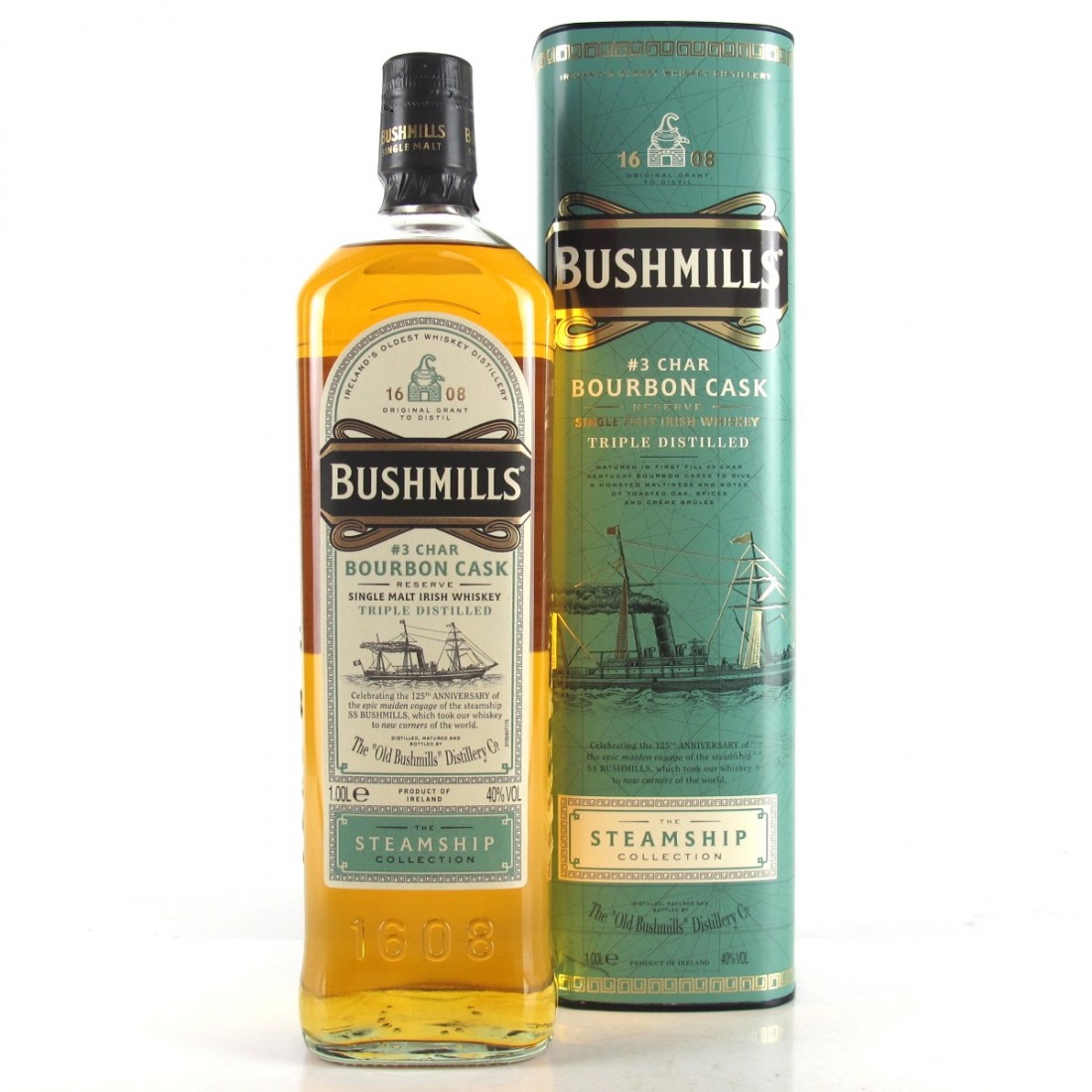 Bushmills Steamship #3 Char Bourbon Cask 1 Litre | Whisky Auctioneer