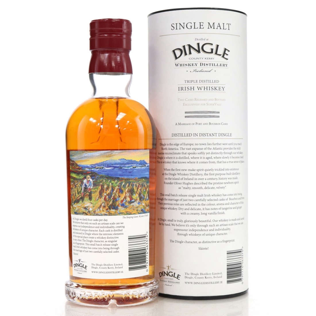 Dingle Single Malt Port and Bourbon Cask / Super Valu Exclusive ...