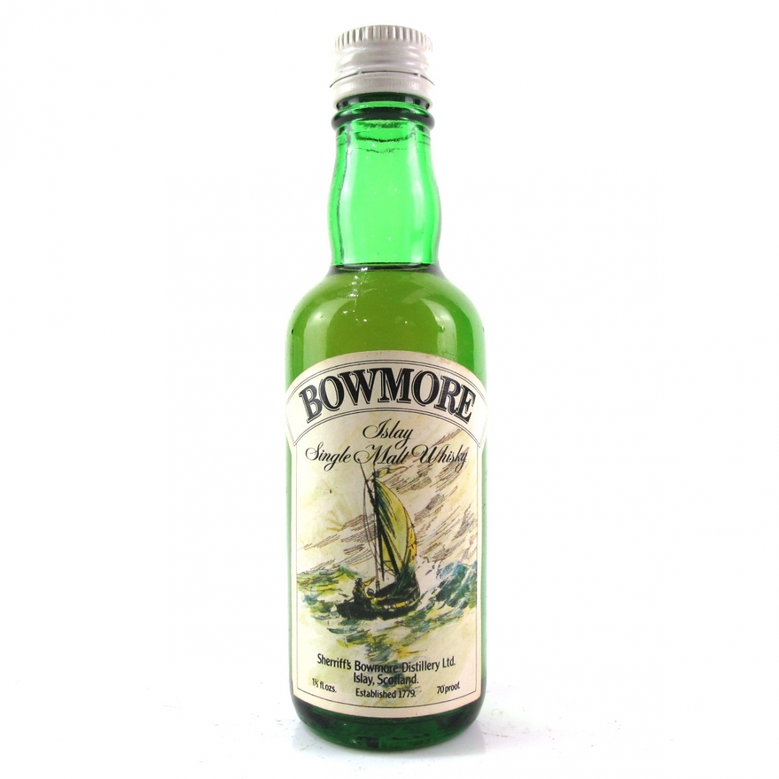 Bowmore Sherriff's Miniature 5cl 1970s | Whisky Auctioneer