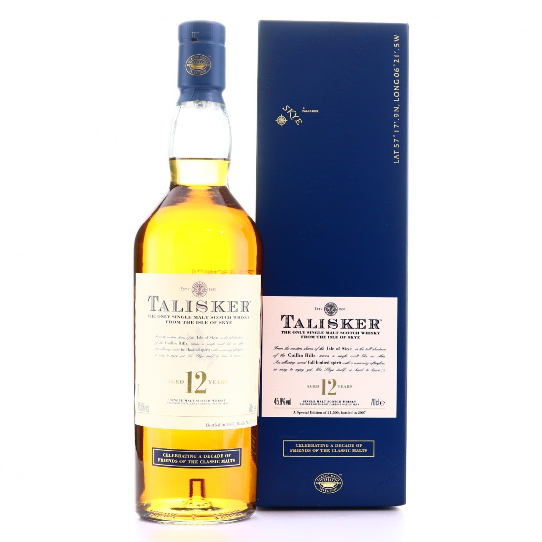 Talisker 12 Year Old / A Decade of the Friends of the Classic Malts ...