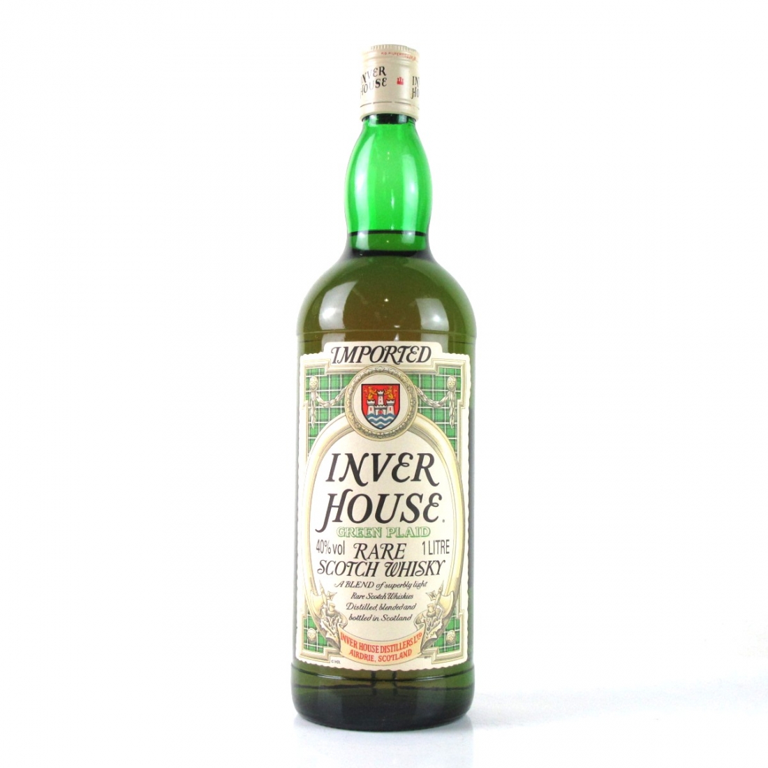 Inver House Green Plaid 1980s 1 Litre | Whisky Auctioneer