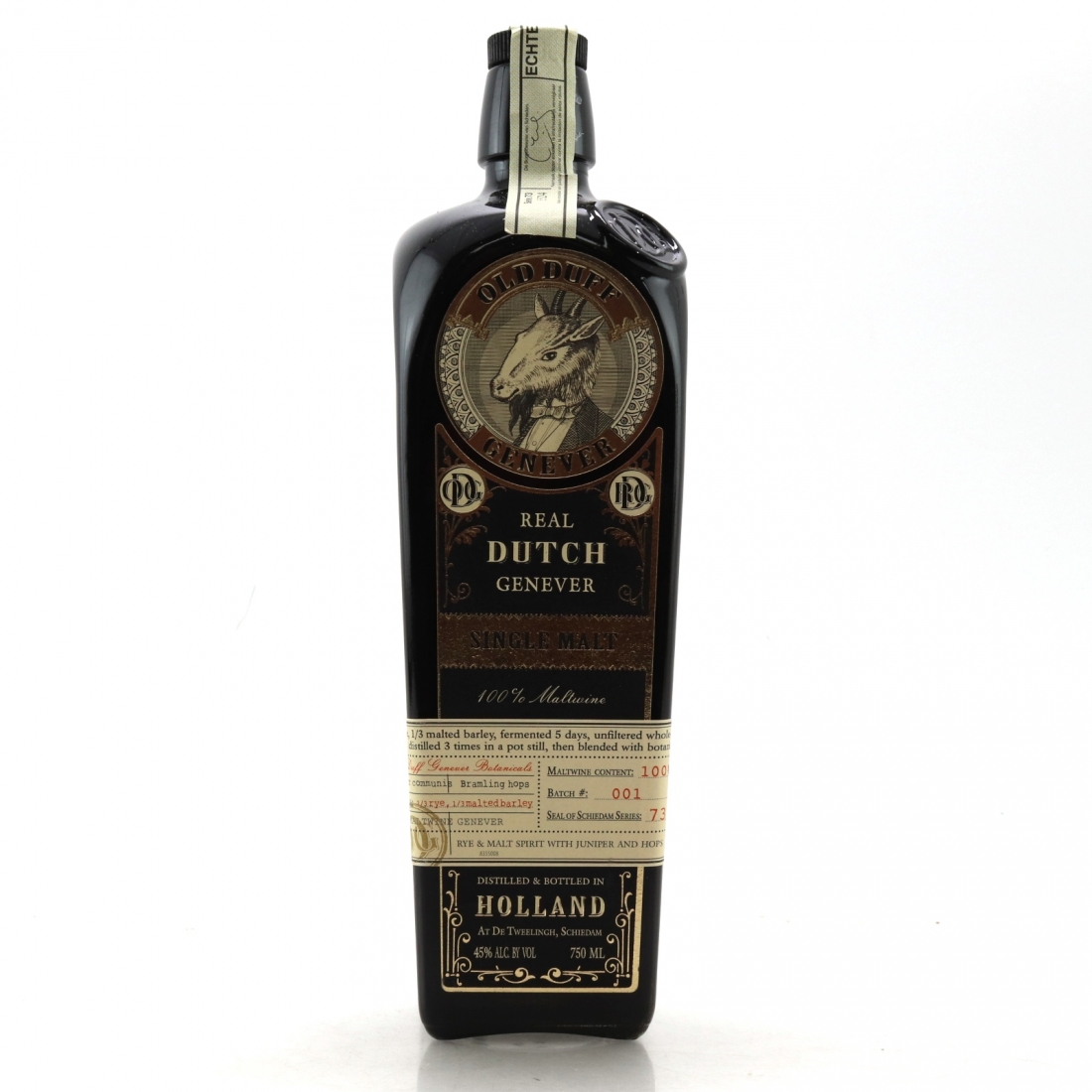 Old Duff Dutch Single Malt Genever Batch #001 75cl / US Import | Whisky ...