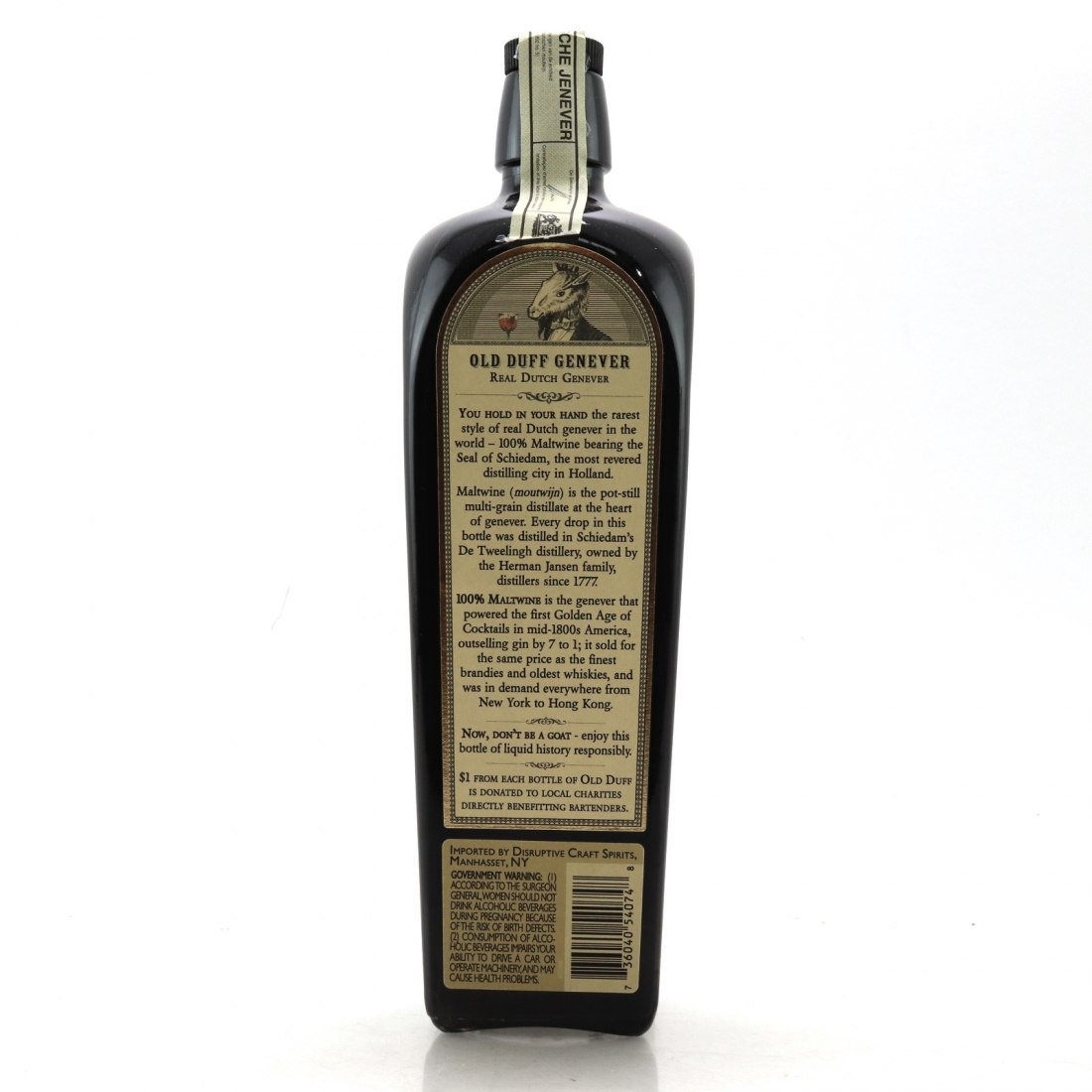Old Duff Dutch Single Malt Genever Batch #001 75cl / US Import | Whisky ...