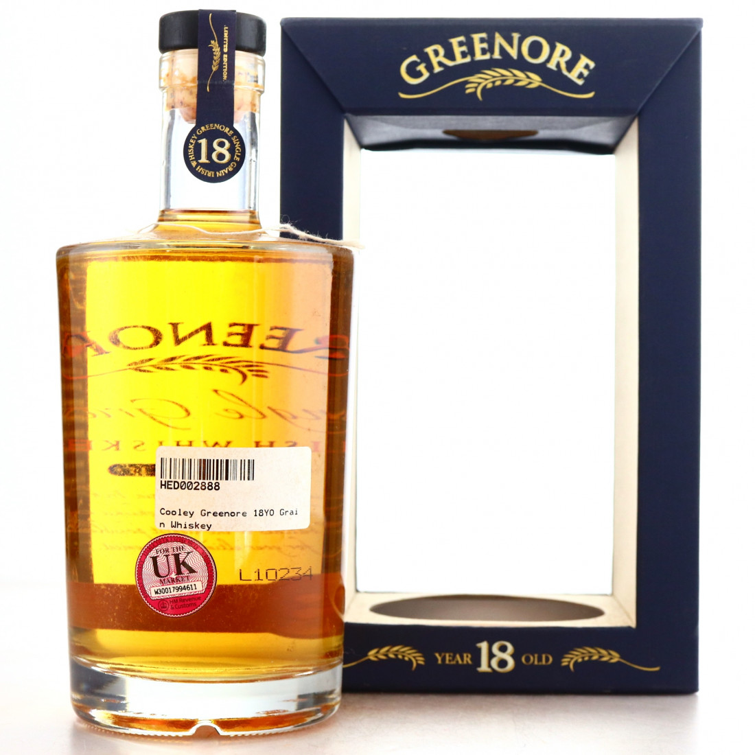 Greenore 18 Year Old Single Grain | Whisky Auctioneer
