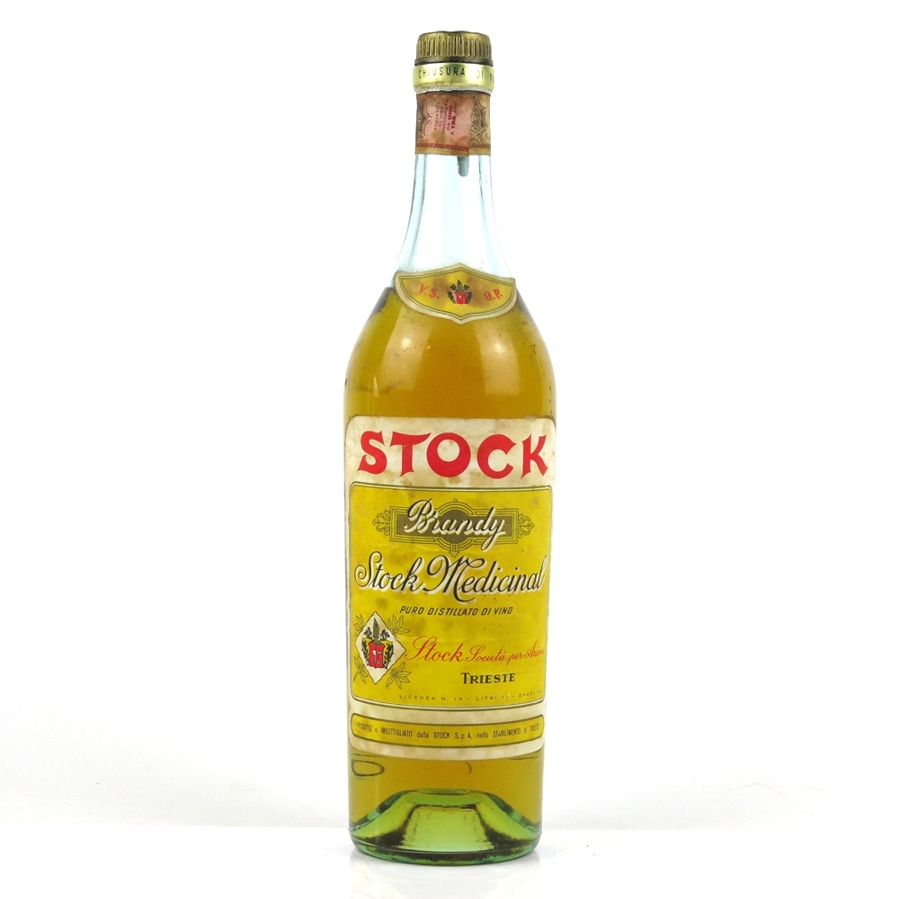 Stock Medicinal Brandy 1 Litre 1970s | Whisky Auctioneer