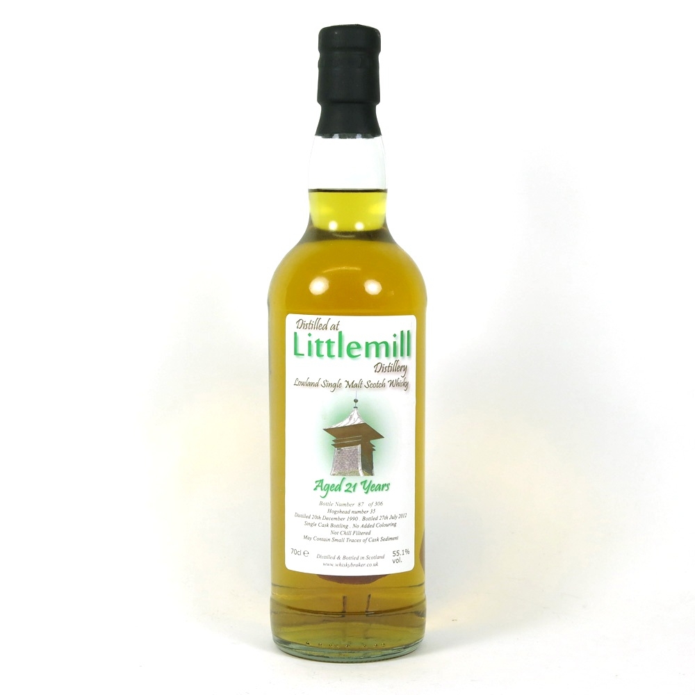 Littlemill 1990 Whisky Broker 21 Year Old | Whisky Auctioneer