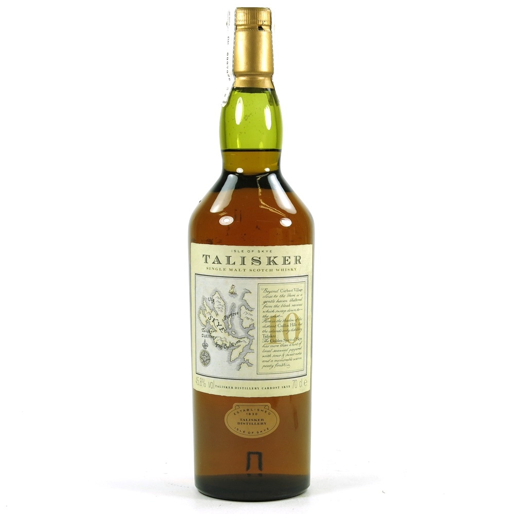 Talisker 10 Year Old Map Label 1990s | Whisky Auctioneer