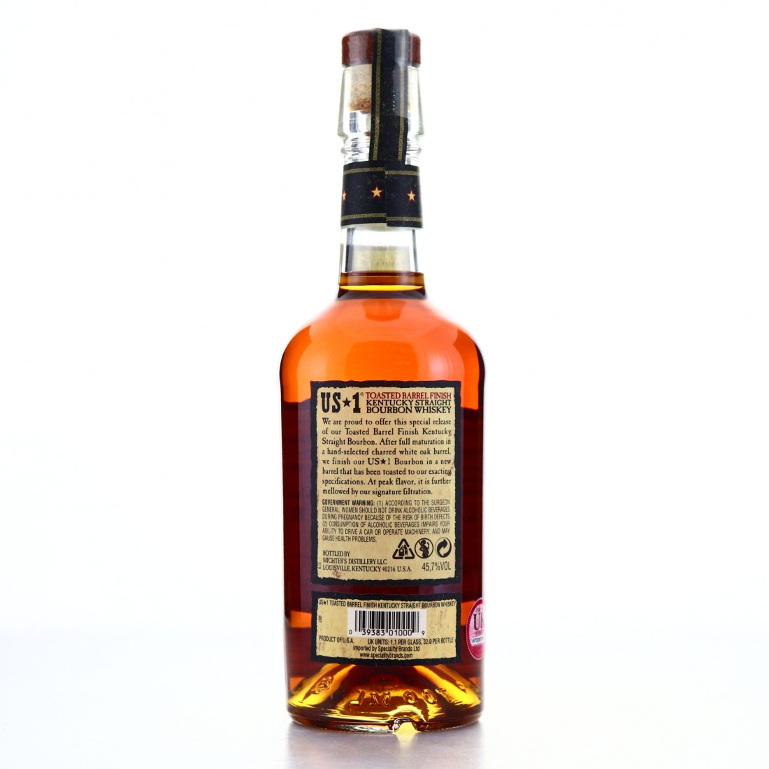 Michter's Kentucky Straight Bourbon / Toasted Barrel Finish | Whisky ...