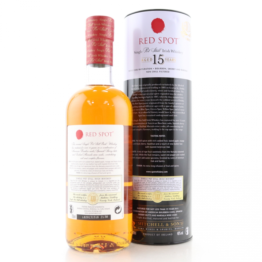 Red Spot 15 Year Old Irish Whiskey | Whisky Auctioneer