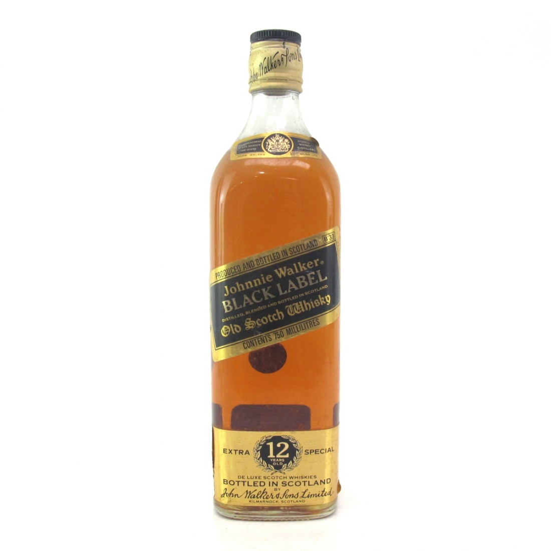Johnnie Walker Black Label 12 Year Old 75cl / South African Import ...