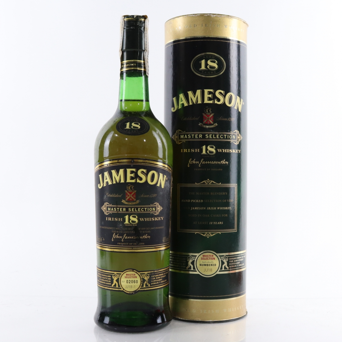 Jameson 18 Year Old Master Selection | Whisky Auctioneer