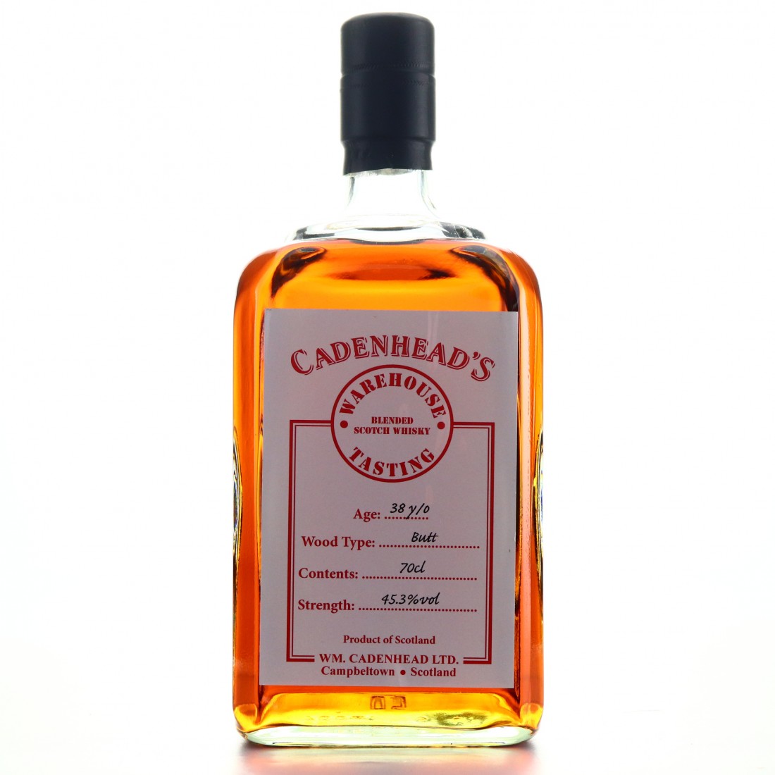 Cadenhead's 38 Year Old Blended Scotch / Warehouse Tasting | Whisky ...