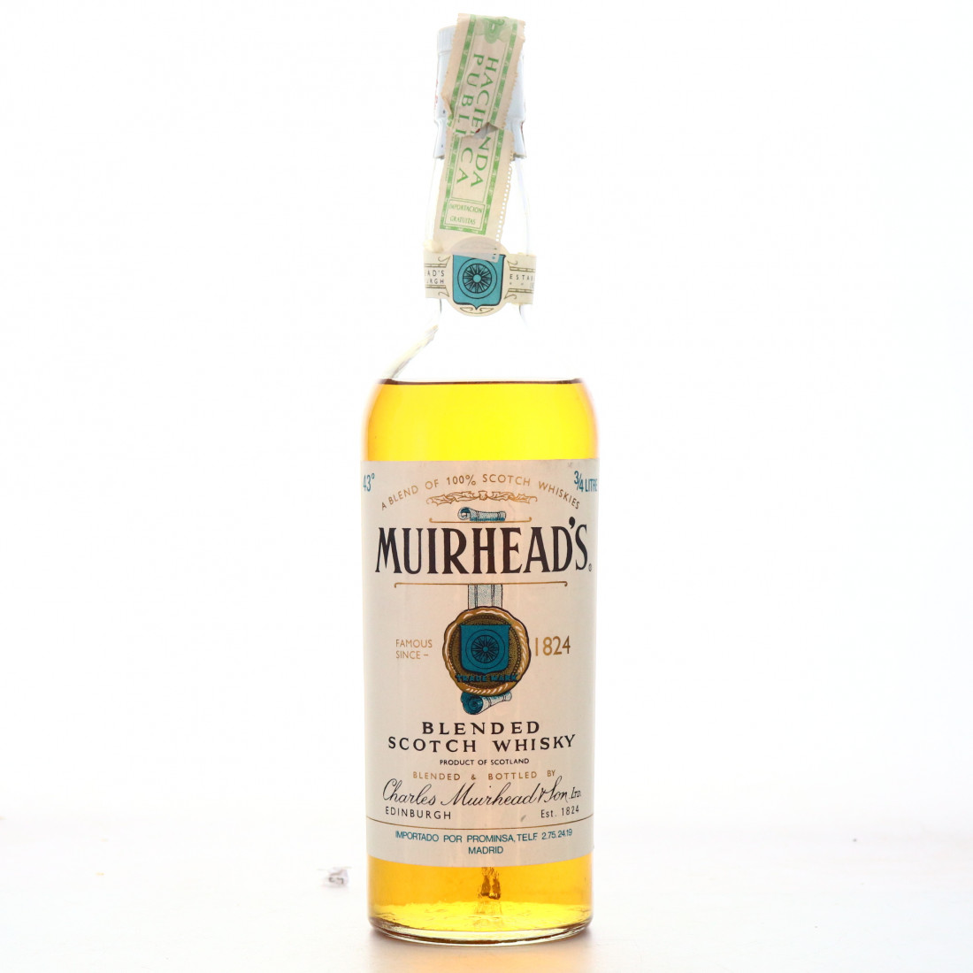 Muirhead's Scotch Whisky circa 1970s | Whisky Auctioneer
