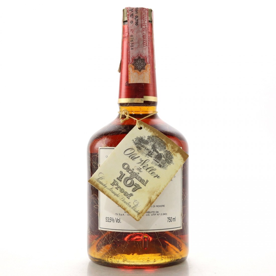 W.L. Weller 7 Year Old Original 107 Proof 1980s / Stitzel-Weller ...
