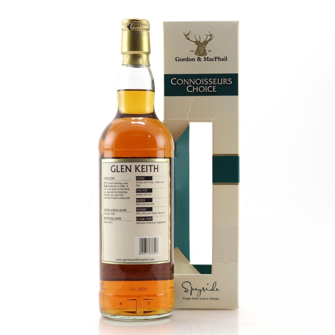 Glen Keith 1968 Gordon and MacPhail 42 Year Old | Whisky Auctioneer