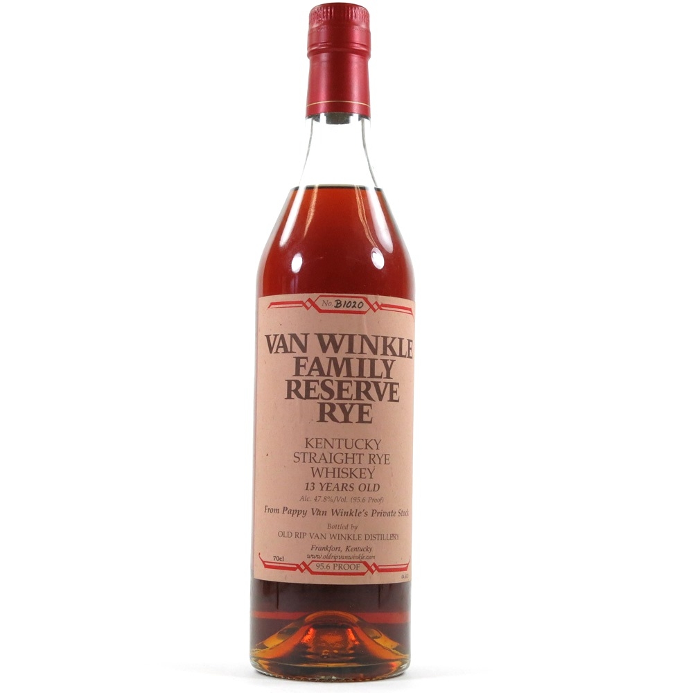 Pappy Van Winkle Family Reserve Rye 13 Year Old | Whisky Auctioneer
