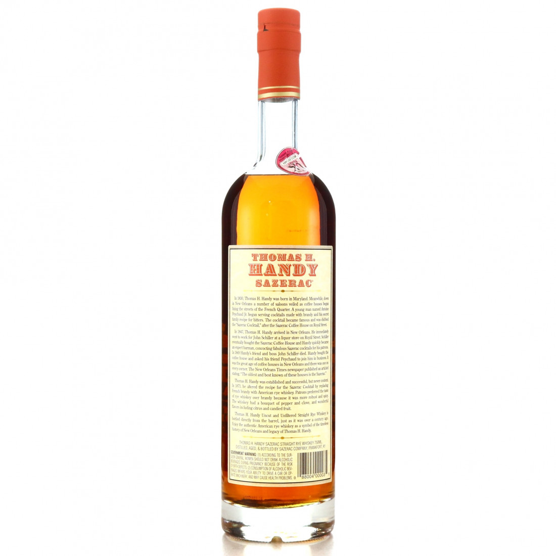 Thomas H Handy Sazerac Rye 2011 Release | Whisky Auctioneer