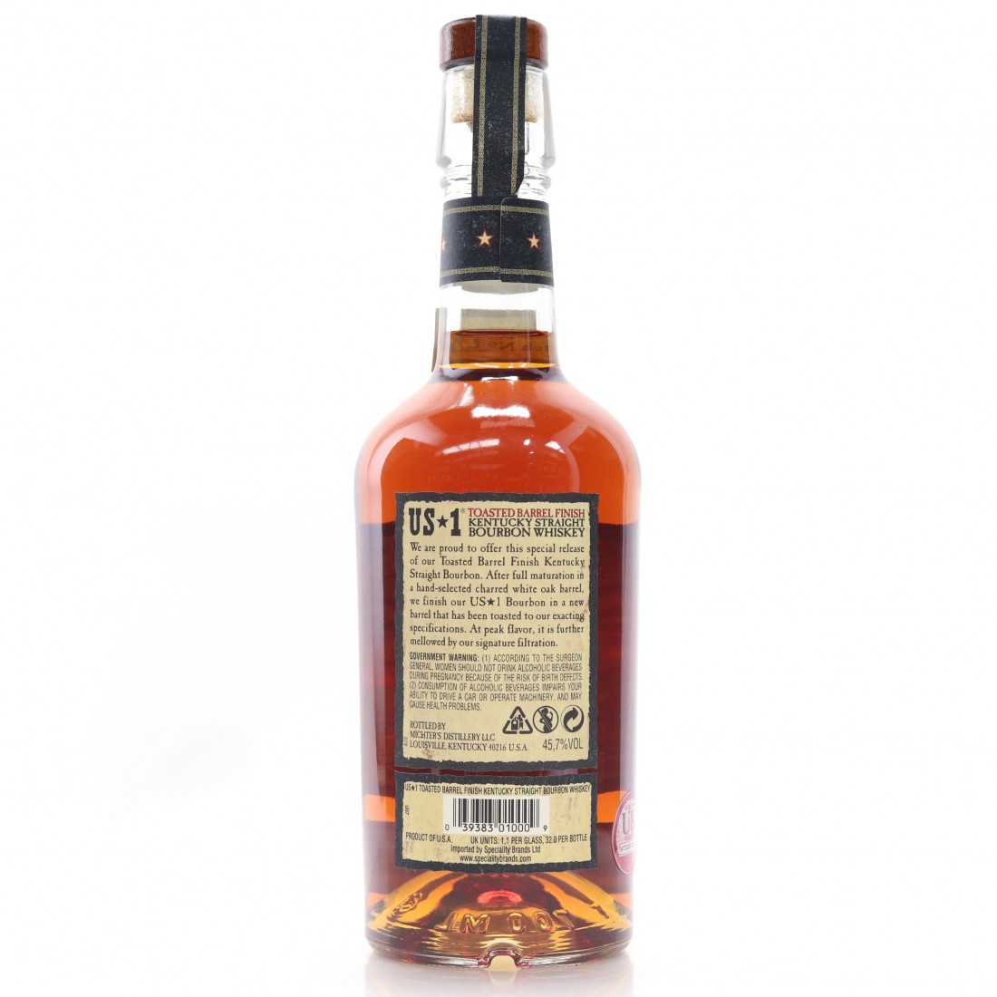 Michter's Kentucky Straight Bourbon / Toasted Barrel Finish | Whisky ...