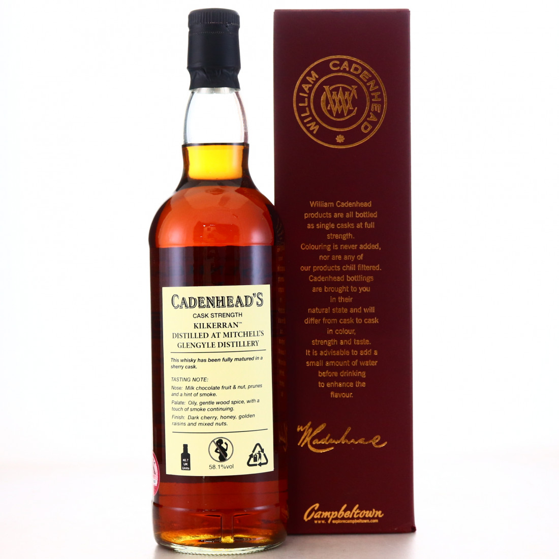 Kilkerran 2007 Cadenhead's 11 Year Old Sherry Cask | Whisky Auctioneer