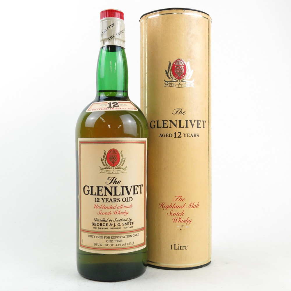 Glenlivet 12 Year Old 1 Litre | Whisky Auctioneer
