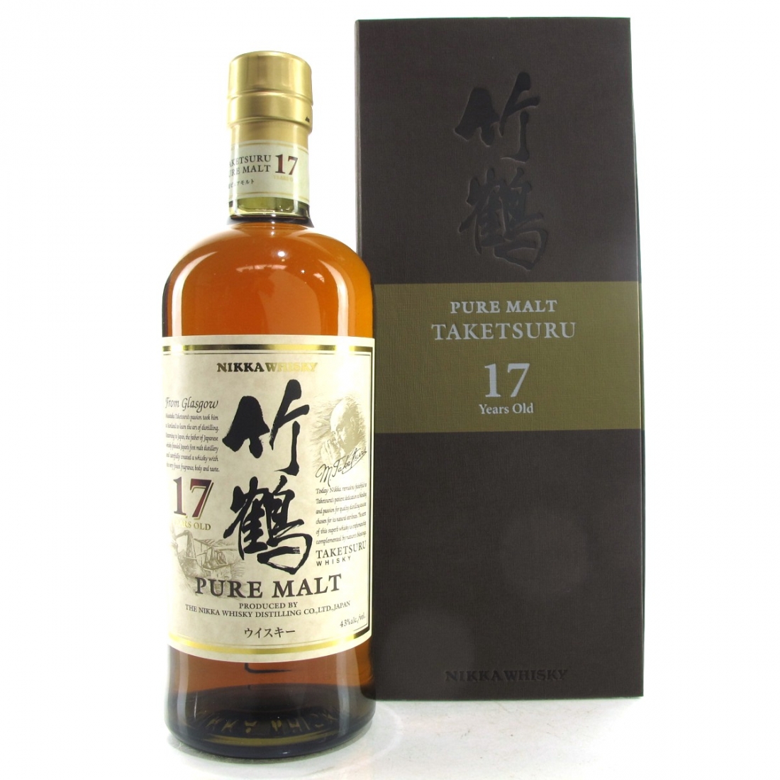 Taketsuru 17 Year Old Pure Malt / Wooden Presentation | Whisky Auctioneer
