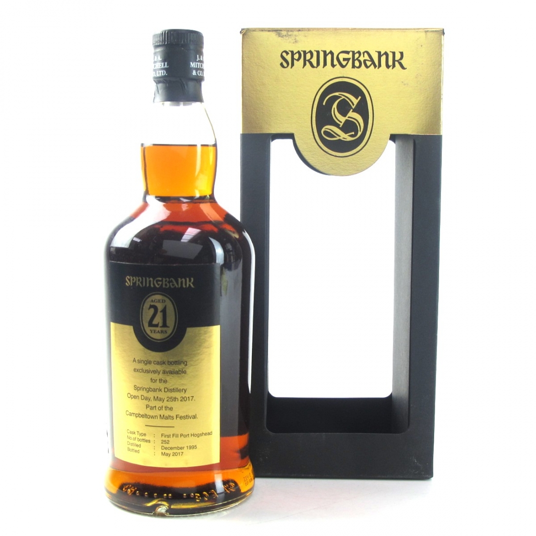 Springbank 21 Year Old Single Cask / Springbank Distillery Open 2017 ...