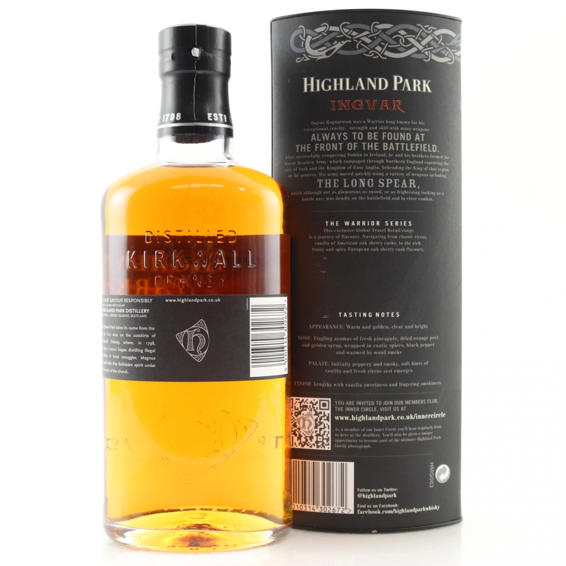 Highland Park Ingvar Cask Strength Special Edition | Whisky Auctioneer