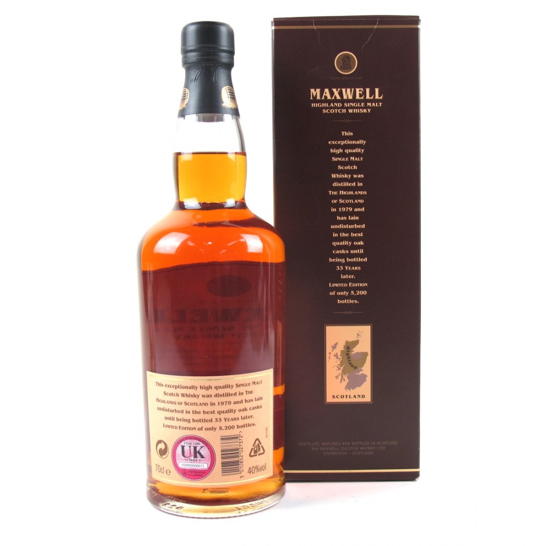 Maxwell 1979 33 Year Old | Whisky Auctioneer