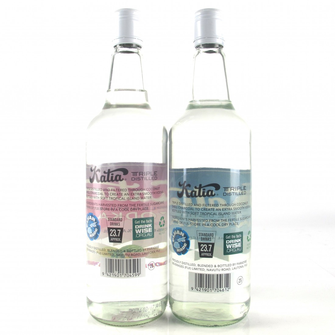 Katia Fijian Vodka 2 x 75cl | Whisky Auctioneer