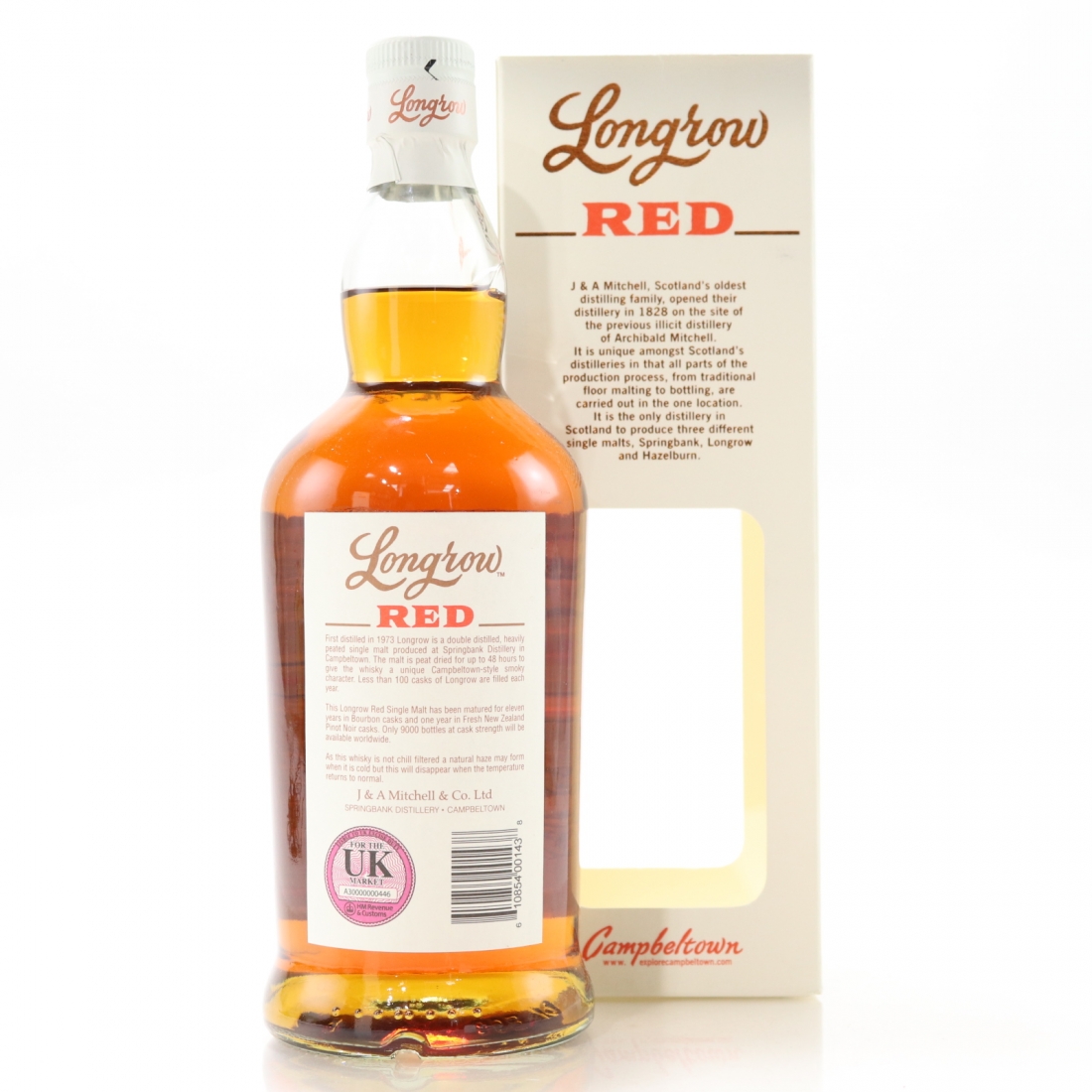 Longrow Red 12 Year Old Pinot Noir | Whisky Auctioneer