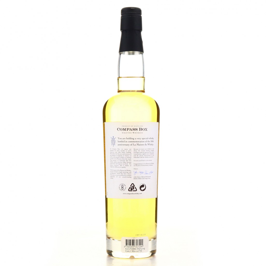 Compass Box Eleuthera Lmdw 50th Anniversary Whisky Auctioneer