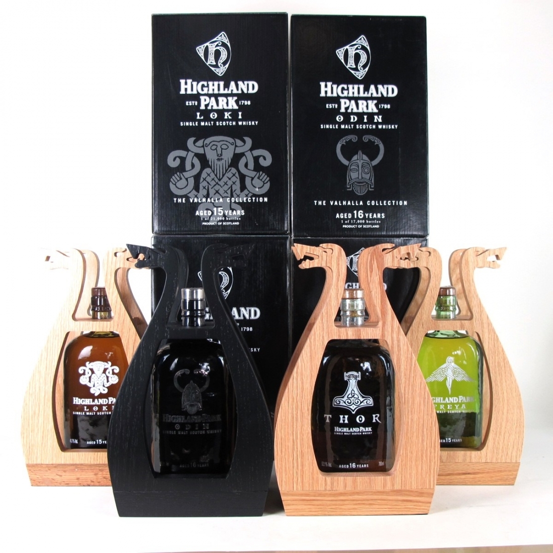 Highland Park Valhalla Collection 4 x 70cl | Whisky Auctioneer