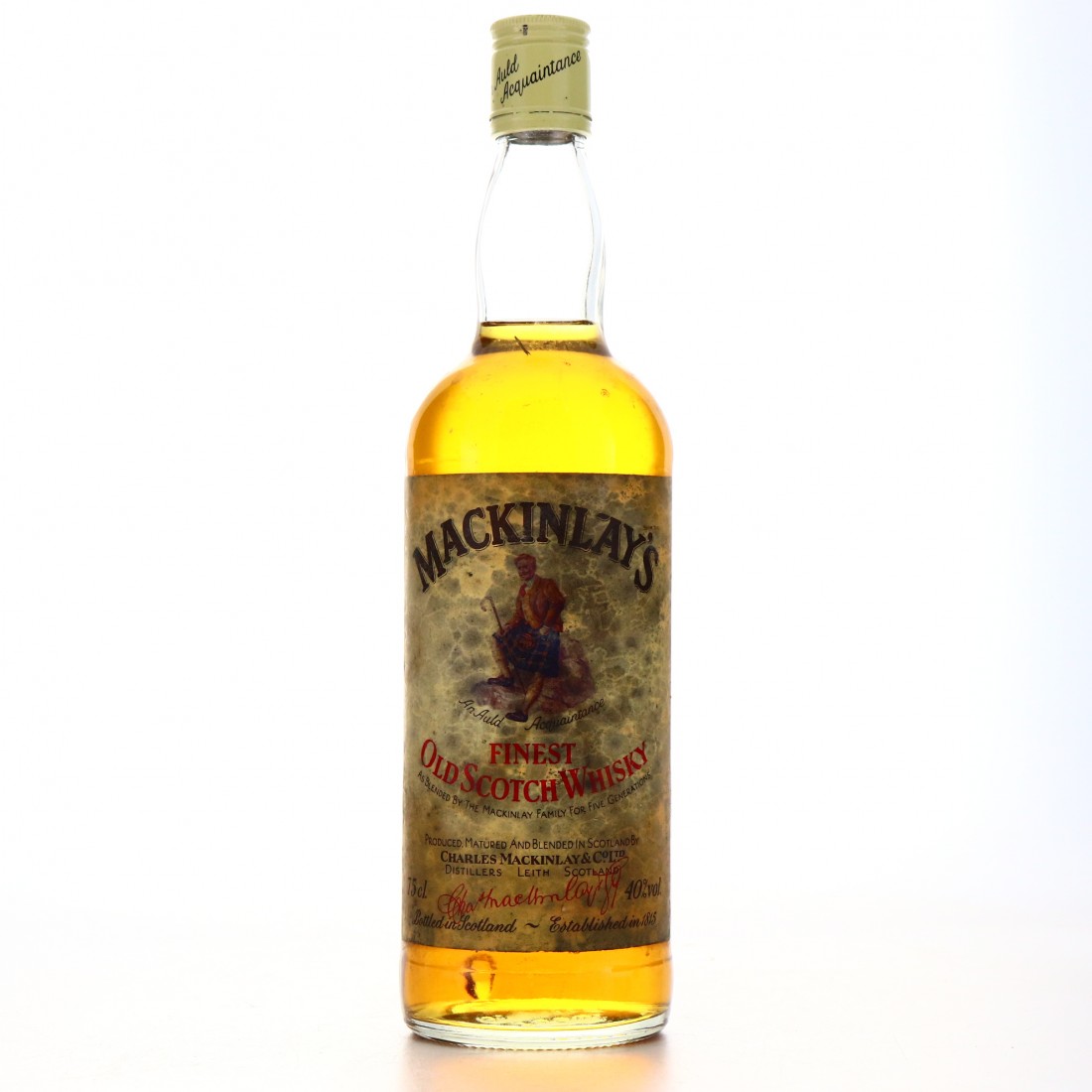 Mackinlay's Finest Old Scotch Whisky 1980s | Whisky Auctioneer