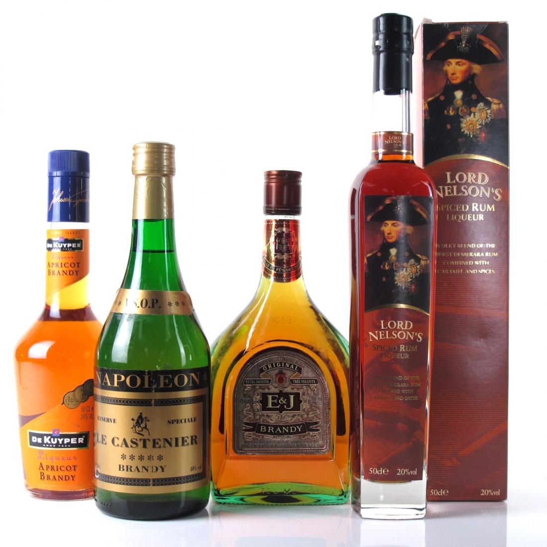 Miscellaneous Brandy and Liqueur Selection 2 x 50cl, 2 x 70cl | Whisky ...