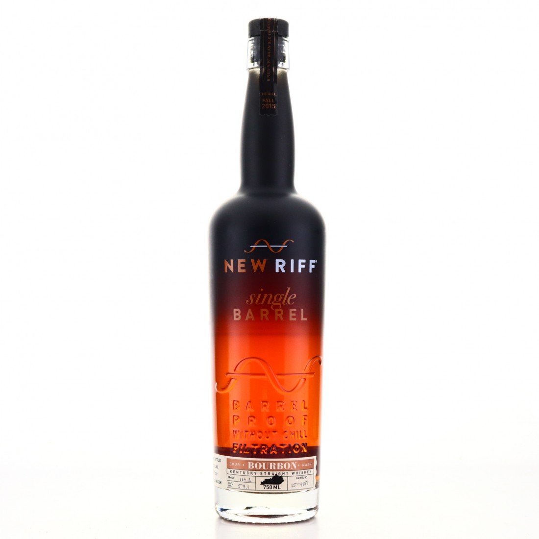 New Riff 2015 Single Barrel Kentucky Bourbon / #15-4151 | Whisky Auctioneer
