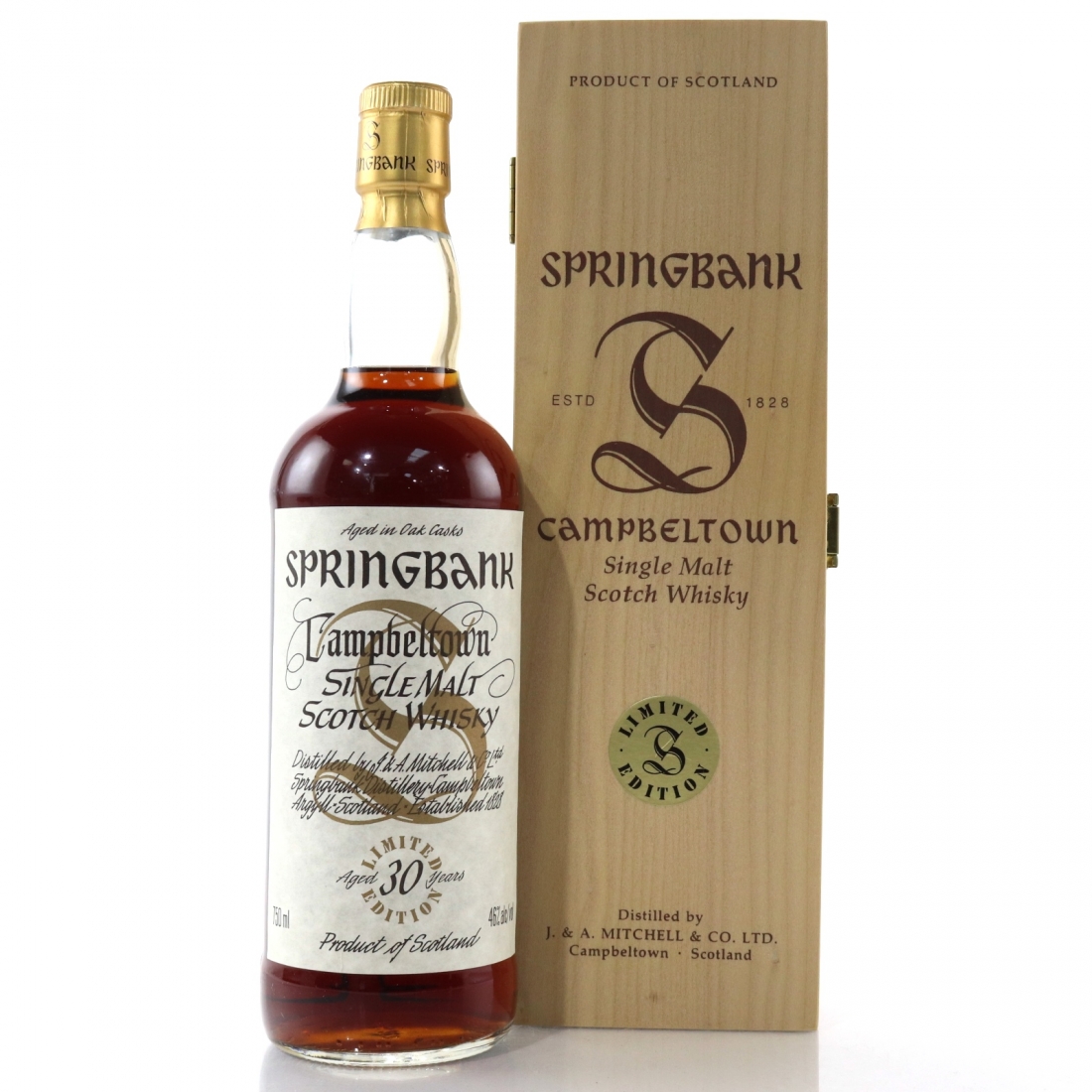 Springbank 30 Year Old Millennium Limited Edition 75cl / US Import ...